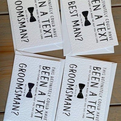 No One I'd Rather Ask Wedding Proposal Postcard Will You - Etsy