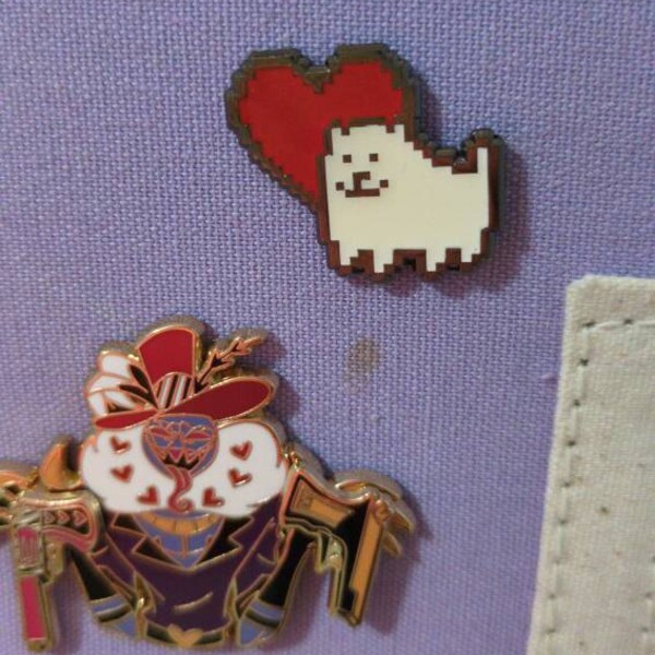 Annoying Dog Undertale Enamel Pin - Etsy