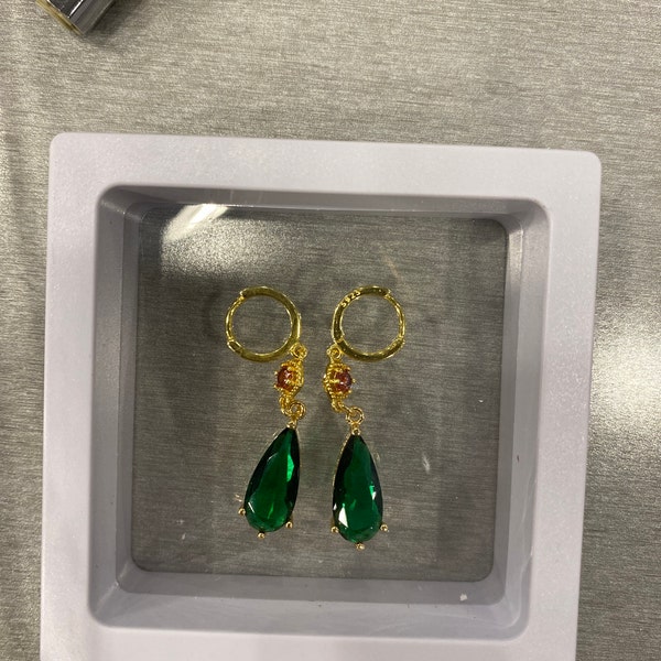 Plated With 14K Gold S925 Silver Howl Earrings Howls Moving Castle ...