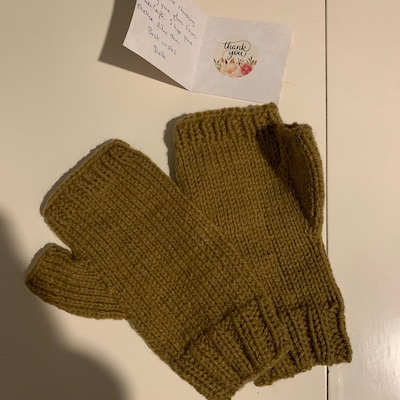 Fingerless Gloves for Men Christmas Gift for Him Hobo Gloves. Texting ...