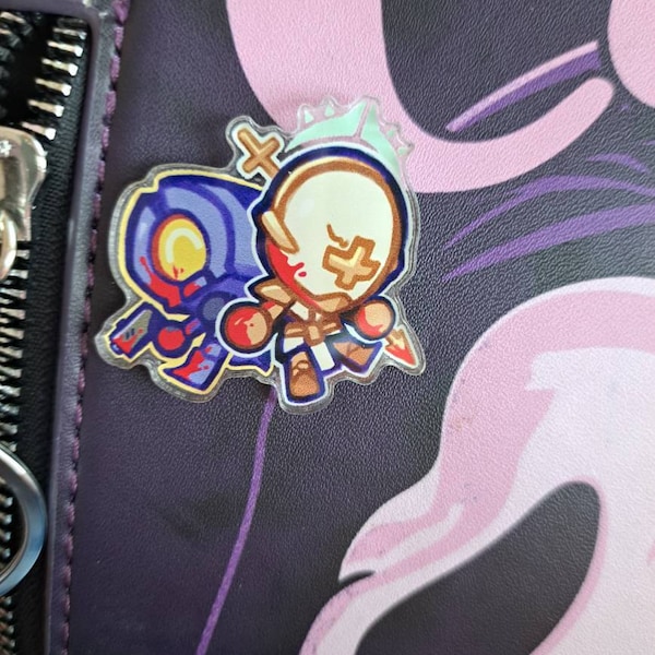 ULTRAKILL V1 and Gabriel Acrylic Pin, Ultrakill Charm, Backpack Decor ...