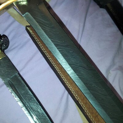 Chronicles of Narnia Prince Sword Replica Gold Colour, Monogram Sword ...