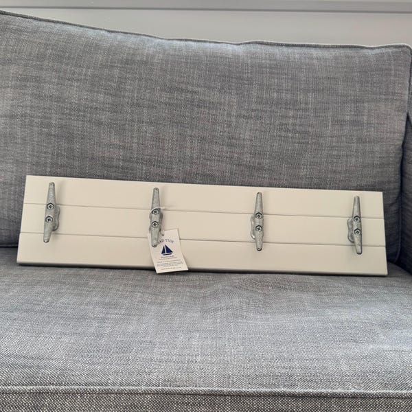 Boat Cleat Wall Hook – Coastal Wall Hook, Nautical Wall Hook, Beach ...
