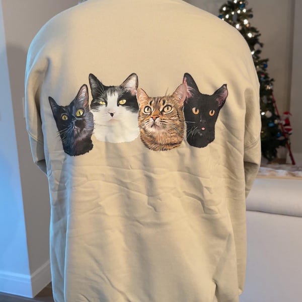 Custom Signature Drink Sign With Cute Cat Face, Unique Dog or Cat ...