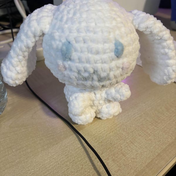 Amigurumi Crochet Miffy Bunny Inspired Keyring - Etsy UK