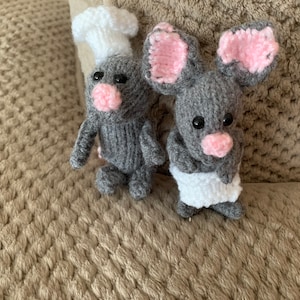 Squashed Rat Bookmark INSTANT DOWNLOAD PDF Knitting Pattern - Etsy