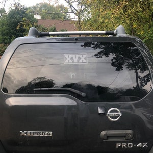 Vegan Straight Edge XVX Vinyl Decals / Yeti Car Laptop - Etsy