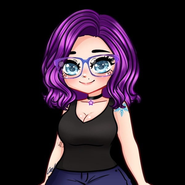 Custom Reactive Pngtuber, Vtuber for Twitch, Youtube, Discord, Fugi ...