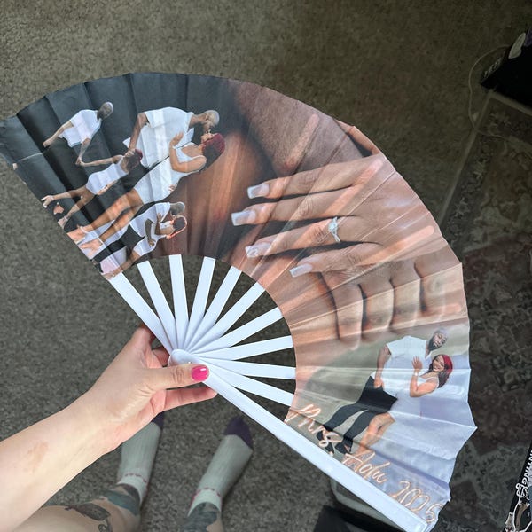 Personalized Clack Fan; Custom Clack Fan; Custom Party Favor Clacker ...