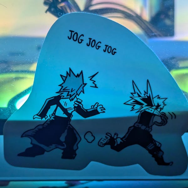 Gojo Satoru / Geto Suguru / Ieiri Shoko Kneeling Manga Panel Sticker ...