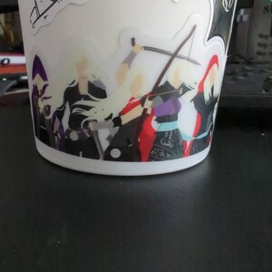 Pink Heart Guillotine Sticker, Dark Humor Sticker, Kawaii Pink Sticker ...