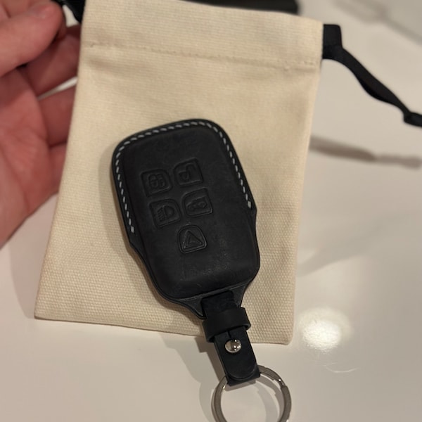 Handmade Leather TOYOTA Car Key Case.leather Car Key Fob Cover,remote ...