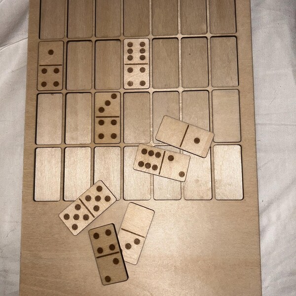 Dominoes Set Vector, Domino Svg Cutting File. Domino Set Drawings ...