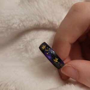 Aroace Ring Aroace Pride Ring Aroace Jewelry Aroace Sunset Pride Resin ...