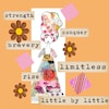 Collage Paper Doll Sticker Set 2 Mixed Media Paper Dolls Stickers ...