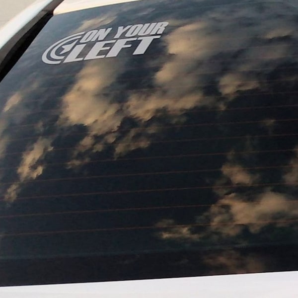 Captain America on Your Left Vinyl Sticker Decal for Car Window Laptop ...