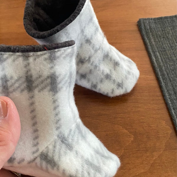 Baby Boots Sewing Pattern | Lined Soft Slippers, PDF Tutorial (digital ...