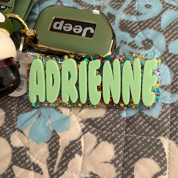 Backpack Keychains-bag Tags- Personalized Backpack Name Tags- Bog Bag ...