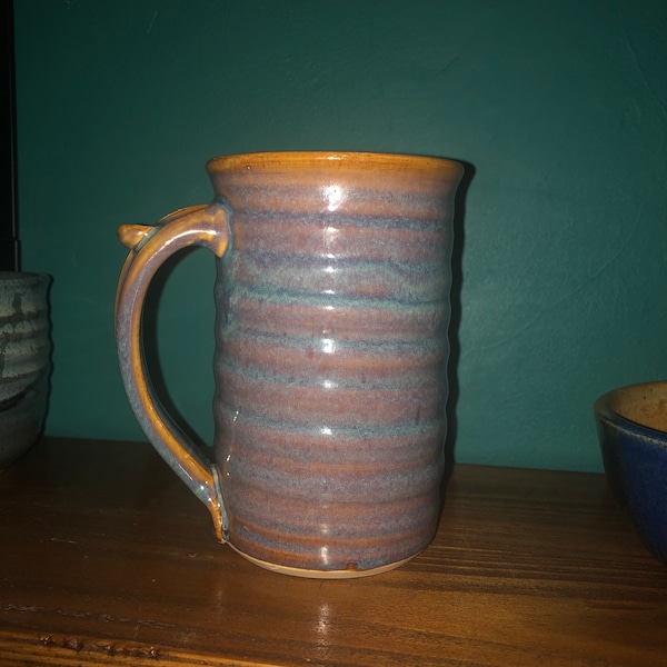 Large (16-ounce) Stoneware Mug for Coffee or Tea in Opal**ready TO SHIP ...