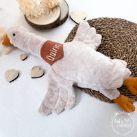 Sewing Pattern for Making a Plush Goose Toy to Hug, Goose Plush Sewing ...