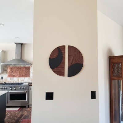 Karma Wall Decor, Modern Wood Wall Art, Rustic Wood Wall Art, Wood Wall ...