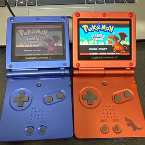 White Game Boy Advance GBA Console With Ips V5 Backlight Backlit LCD ...