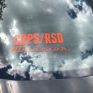 CRPS RSD Awareness Ribbon Vinyl Decal Car Window Bumper Sticker - Etsy