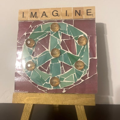 Mosaic Conch Shell Shell Decor Beach Lover Home Decor Unique Conch and ...