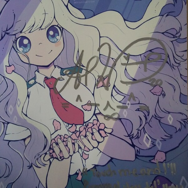 Saiko Autograph Print - Etsy