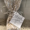 Congrats Brown Butcher Paper Sign Engagement Decor Banner Surprise ...