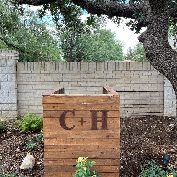 10 " Rusty Metal Letter* 10" Metal Lowercase Letter* 10" Number* 10 ...