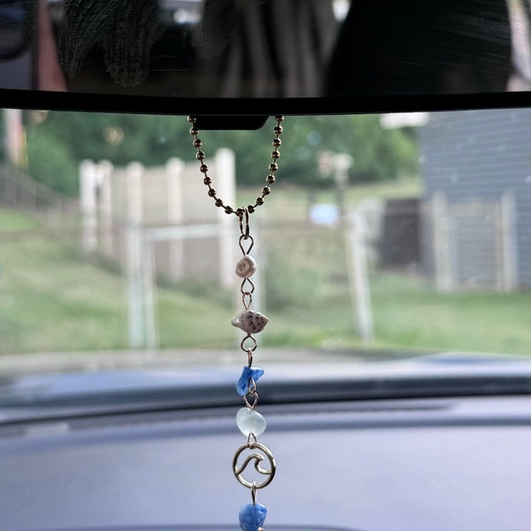 Honeybee Handmade Car Charm Rearview Mirror Decor Car Accessory Cute ...