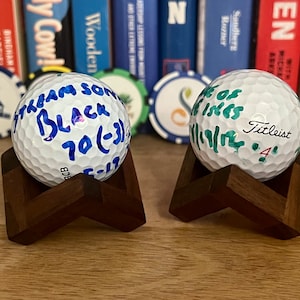 Golf Ball Display Golf Ball Holder 3-pack - Etsy