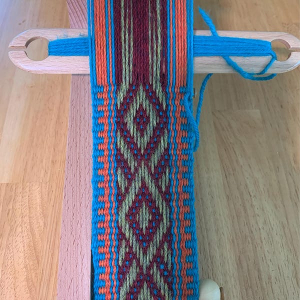 Baltic Style Weaving on the Inkle Loom - Etsy