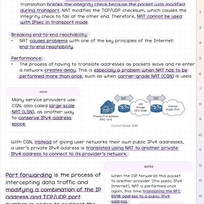 Student Digital Notebook Bundle Hyperlinked Notetaking Templates for ...