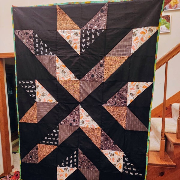 Star Gazing Quilt Pattern 3 Sizes throw, Single/twin & Queen 3 for 1 - Etsy