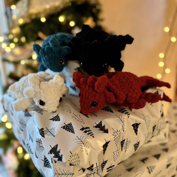 Mini Crochet Plush Fury/plush Night Fury/ Light Fury - Etsy