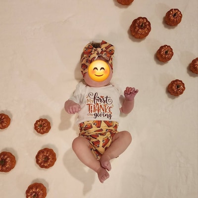 Sweet as A Peach Baby Bummies and Bow Set, Newborn Baby Girl Coming Home Outfit, Baby High ...