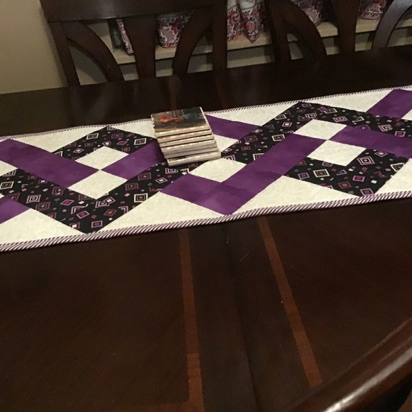 PDF Pattern for Interlocking Squares Table Runner, DIGITAL Pattern - Etsy