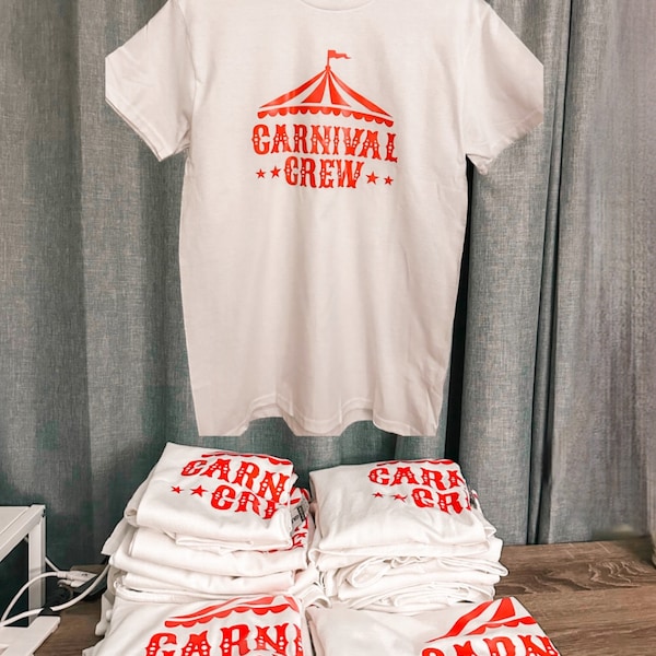 Carnival Crew SVG: Circus Birthday Shirt Design (digital Download) - Etsy