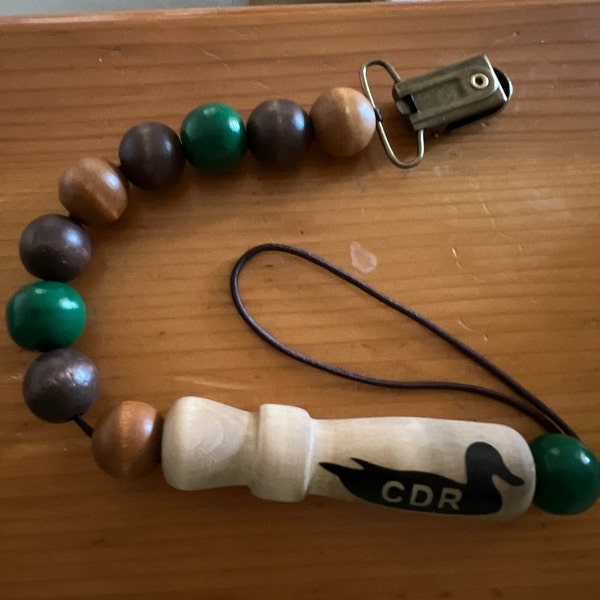 Duck Call Pacifier Clip - Etsy