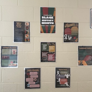 Retro Iconic Black Women in History set of 8 Printable Posters, Black ...