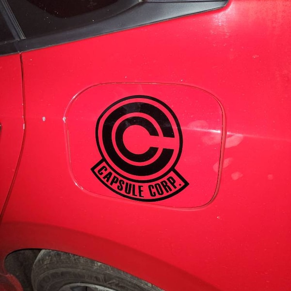 Vinyl Capsule Corp Logo Decal - Etsy