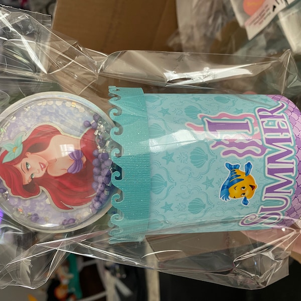 Mermaid Chips Can, Mermaid Favor, Mermaid Party Decor, Under the Sea ...