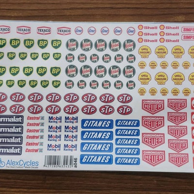 Tamiya Trailer NASA 56319 3-axle 1:14 Scale Laminated Side Roof Decals ...