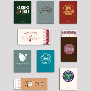 Custom Matchbook Print Personalized Vintage Matchbox Collage ...
