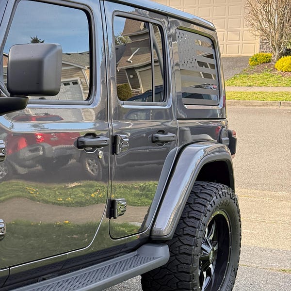 Fits 2011-2023 Dodge Charger Quarter Window Flowers Floral Decal ...