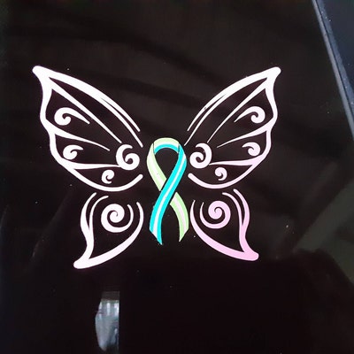 Sea Turtle Heart Shape Turtle Shell Vinyl Decal Sticker for Cars for ...