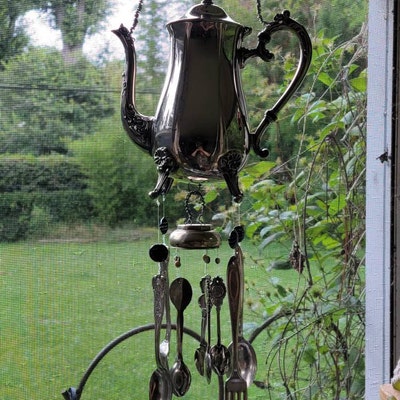 Fork Compass Windchime - Etsy