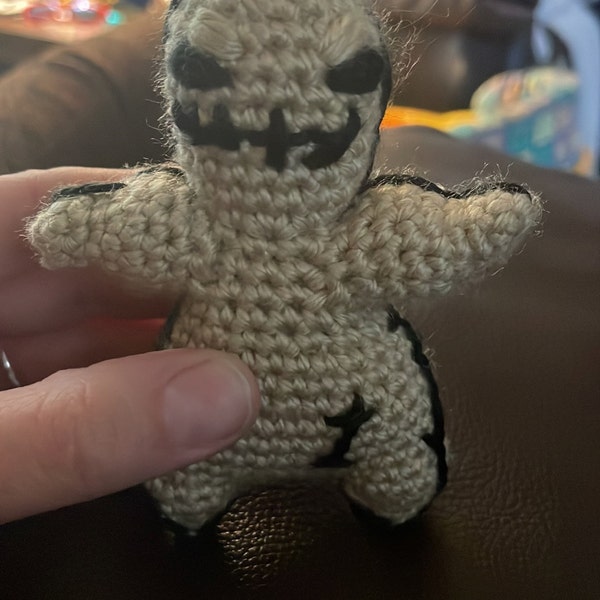 PDF Crochet Small Oogie Boogie, Keychain Amigurumi Pattern, Crochet ...